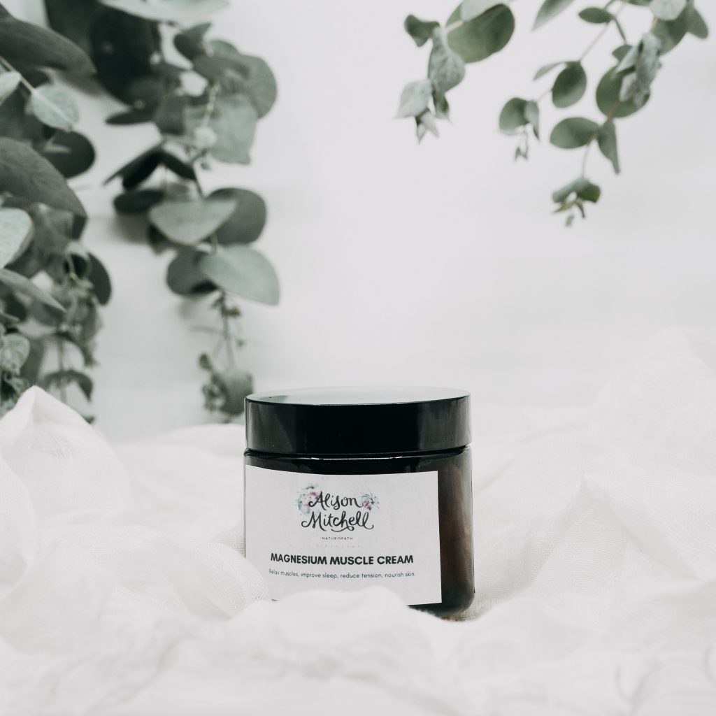 Magnesium Muscle Cream • Alison Mitchell Naturopath | Alison Mitchell ...